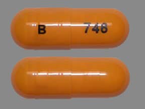 Pill Finder: B 746 Yellow Capsule-shape - Medicine.com