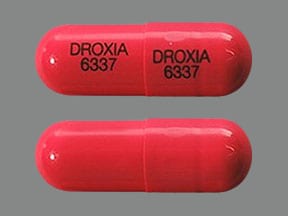 Pill Finder: DROXIA 6337 DROXIA 6337 Orange Capsule-shape - Medicine.com
