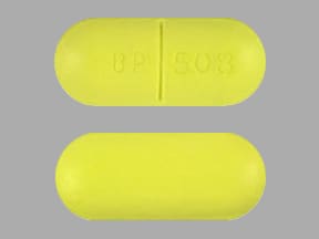 Pill Finder: BP 508 Yellow Capsule-shape - Medicine.com