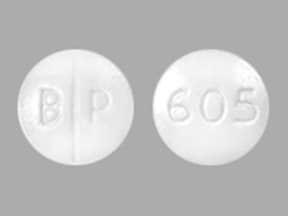 Pill Finder: B P 605 White Round - Medicine.com