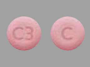 Pill Finder: C C3 Peach Round - Medicine.com