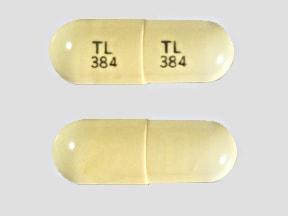 Pill Finder: TL 384 TL 384 White Capsule-shape - Medicine.com