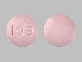 Pill Finder: 109 Pink Round - Medicine.com