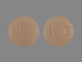 Pill Finder: C 123 Orange Round - Medicine.com