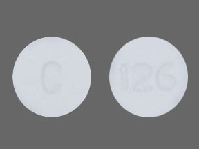 Pill Finder: C 126 White Round - Medicine.com