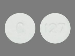 Pill Finder: C 127 White Round - Medicine.com
