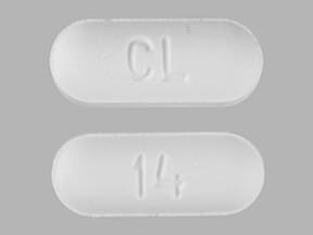 Pill Finder: CL 14 White Capsule-shape - Medicine.com