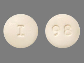 Pill Finder: I 98 White Round - Medicine.com