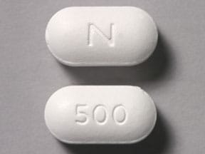 Pill Finder: N 500 White Elliptical / Oval - Medicine.com