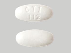 Pill Finder: CTI 112 White Elliptical / Oval - Medicine.com