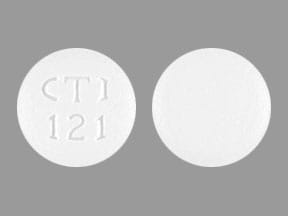 Pill Finder: CTI 121 White Round - Medicine.com