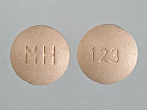Pill Finder: MH 123 Beige Round - Medicine.com