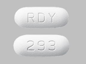Pill Finder: RDY 293 White Capsule-shape - Medicine.com