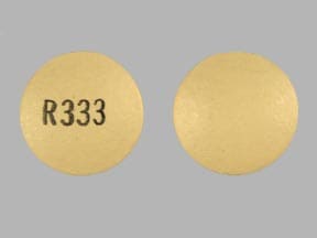 Pill Finder: R333 Yellow Round - Medicine.com