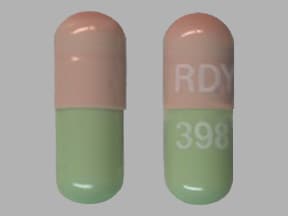 Pill Finder: RDY 398 Pink Capsule-shape - Medicine.com