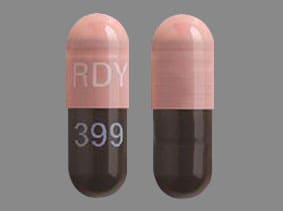 Pill Finder: RDY 399 Pink Capsule-shape - Medicine.com