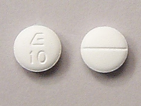 Pill Finder: E 10 White Round - Medicine.com