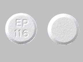 Pill Finder: EP 116 White Round - Medicine.com