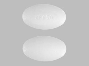 Pill Finder: XP650 White Elliptical / Oval - Medicine.com