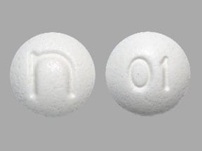 Pill Finder: n 01 White Round - Medicine.com