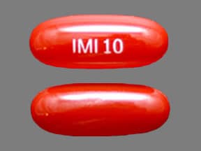 Pill Finder: IMI 10 Brown Capsule-shape - Medicine.com