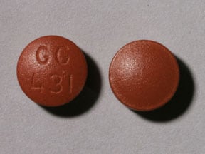 Pill Finder: GG 431 Red Round - Medicine.com
