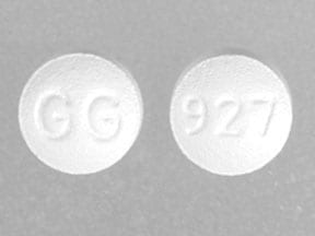 Pill Finder: GG 927 White Round - Medicine.com