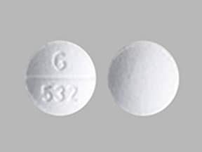 Pill Finder: G 532 White Round - Medicine.com