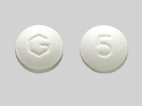 Pill Finder: G 5 White Round - Medicine.com
