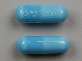 Pill Finder: G 300 mg 5010 Blue Capsule-shape - Medicine.com