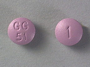 Pill Finder: GG 51 1 Purple Round - Medicine.com