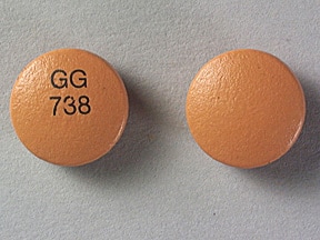 Pill Finder: GG 738 Brown Round - Medicine.com