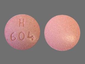 Pill Finder: H 604 Pink Round - Medicine.com