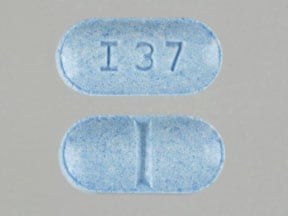 Pill Finder: I37 Blue Capsule-shape - Medicine.com