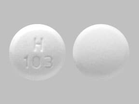 Pill Finder: H 103 White Round - Medicine.com