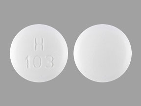Pill Finder: H 103 White Round - Medicine.com