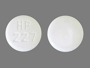 Pill Finder: HP 227 White Round - Medicine.com
