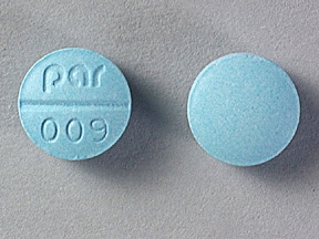 Pill Finder: par 009 Blue Round - Medicine.com