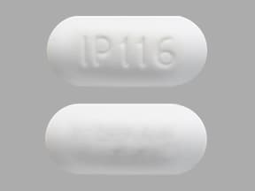 Pill Finder: IP 116 White Capsule-shape - Medicine.com