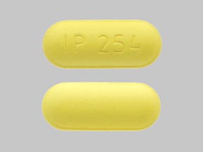 Pill Finder: IP 254 Yellow Capsule-shape - Medicine.com