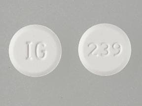 Pill Finder: IG 239 White Round - Medicine.com