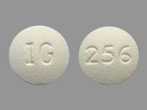 Pill Finder: IG 256 White Round - Medicine.com