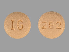 Pill Finder: IG 282 Beige Round - Medicine.com