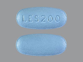 Pill Finder: LES200 Blue Elliptical / Oval - Medicine.com