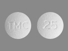 Pill Finder: TMC 25 White Round - Medicine.com