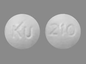 Pill Finder: KU 210 White Round - Medicine.com