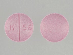 Pill Finder: K 56 Pink Round - Medicine.com