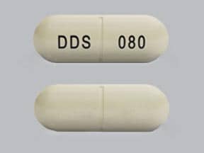Pill Finder: DDS 080 Yellow Capsule-shape - Medicine.com