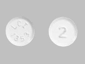 Pill Finder: LCI 1353 2 White Round - Medicine.com