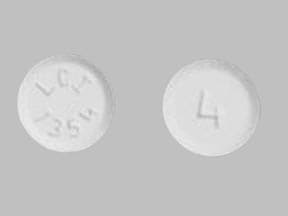 Pill Finder: LCI 1354 4 White Round - Medicine.com